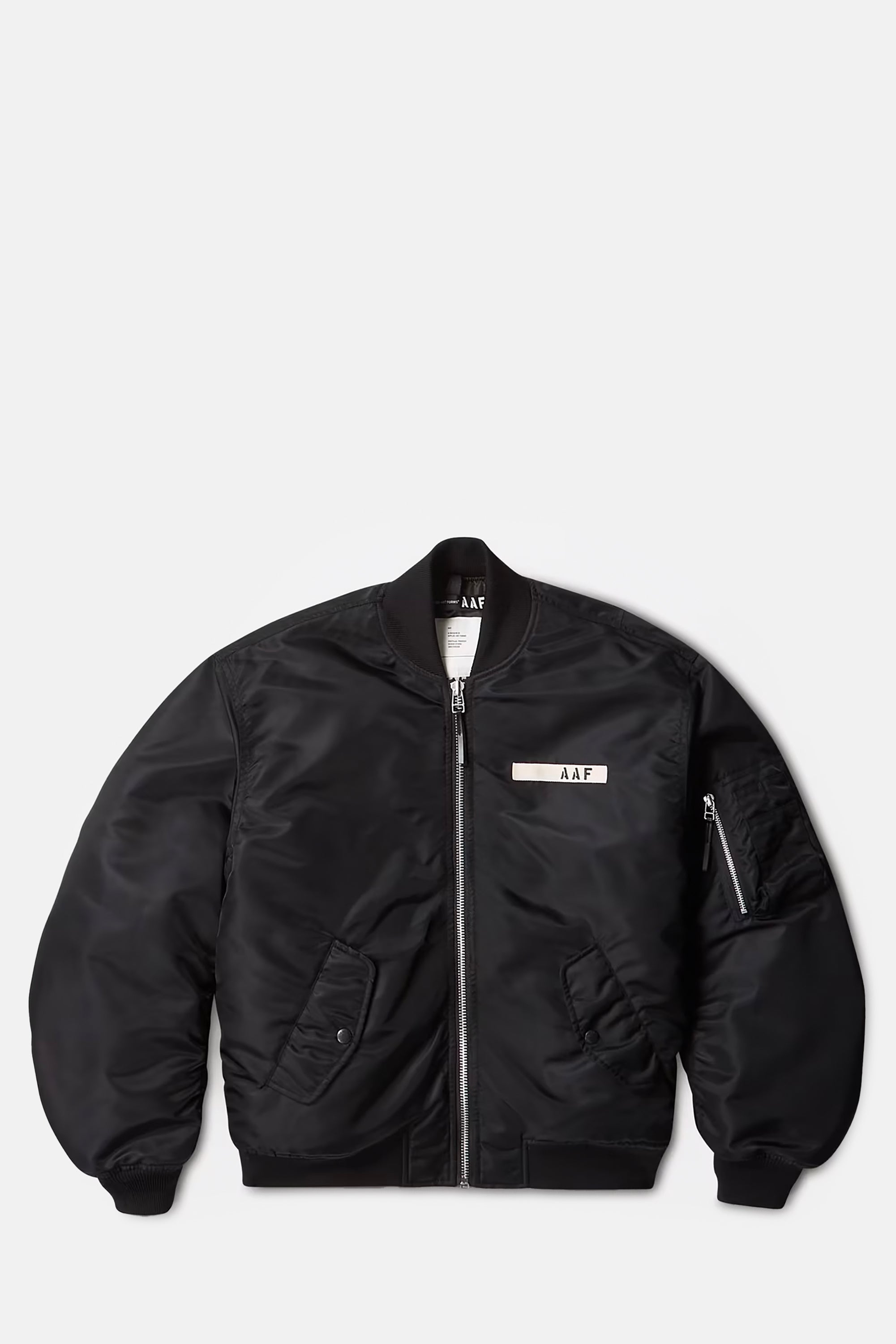 Black Flight Bomber Jacket | Avart